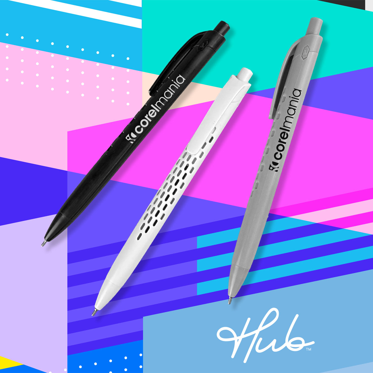 Catalogue d’items promotionnels et corporatifs HUB Pen